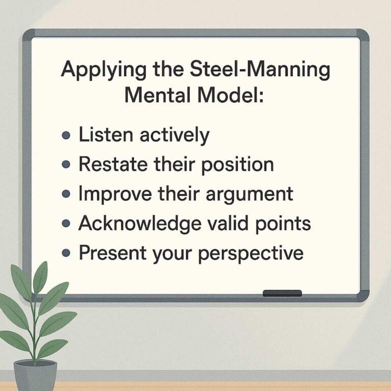 Steel-Manning Mental Model: A Guide to Better Arguments